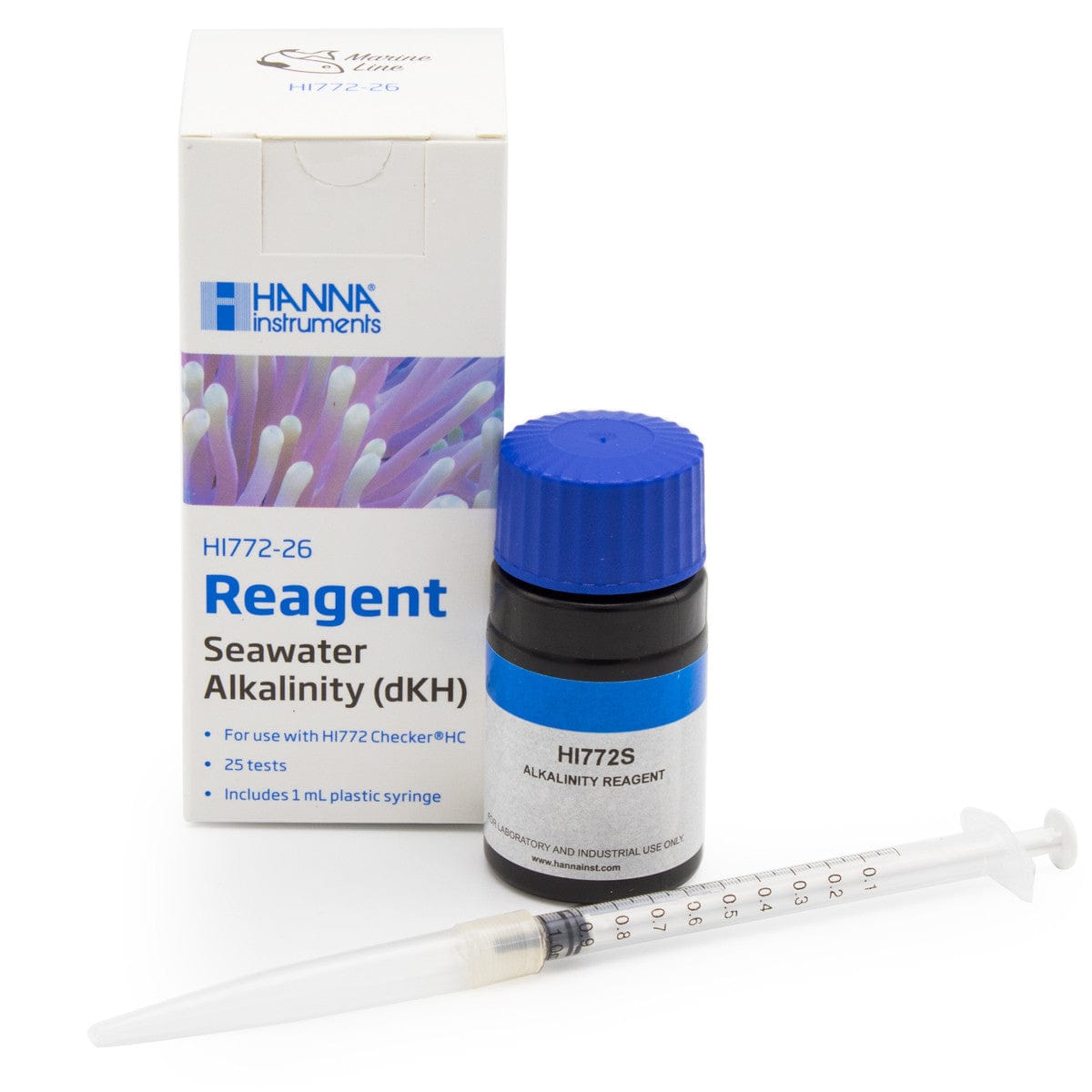 Alkalinity Reagent - 25 Tests - Hanna Instruments – Top Shelf Aquatics
