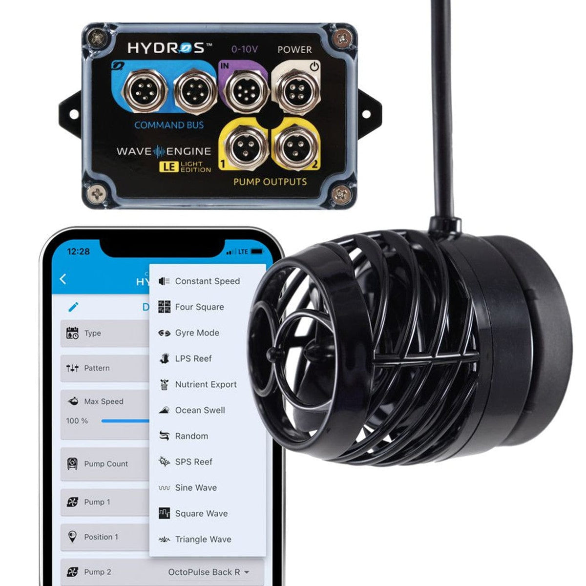 Octo Pulse 2 Flow Pump with WaveEngine LE Controller - Reef Octopus ...