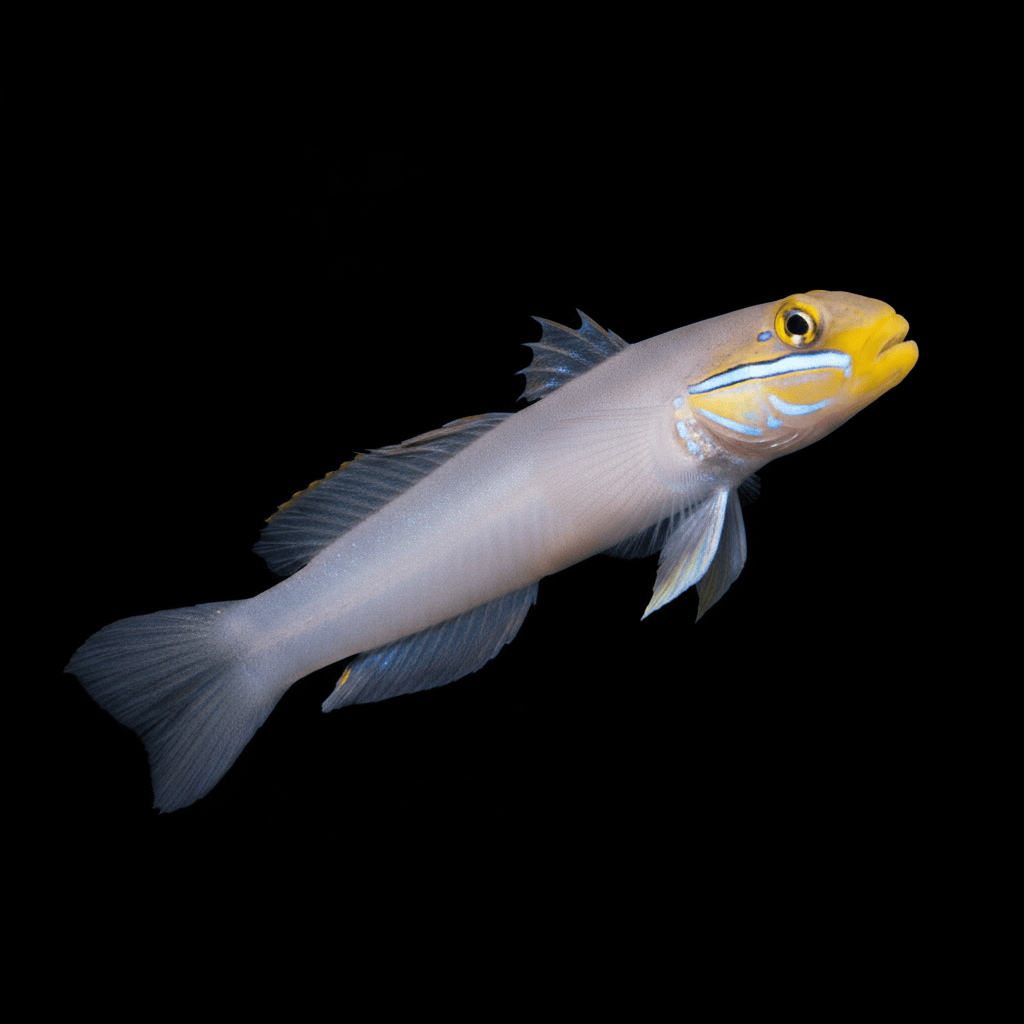 Gold Head Sleeper Goby - Valenciennea strigata – Top Shelf Aquatics